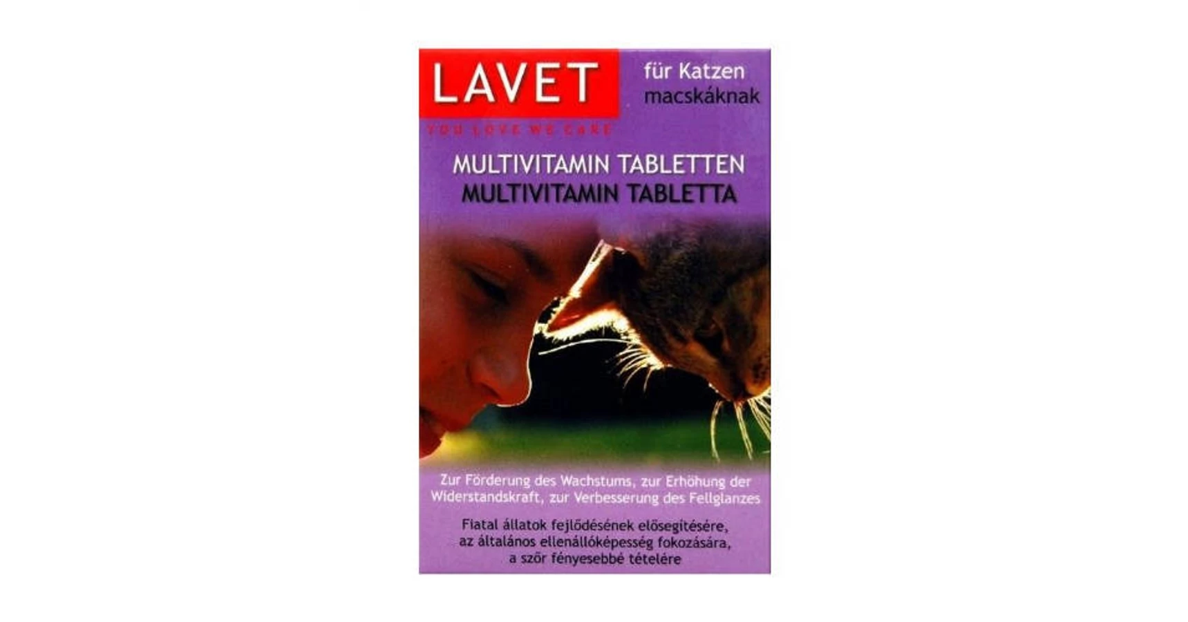 LAVET MULTIVITAMIN TABLETTA MACSKÁKNAK 50DB