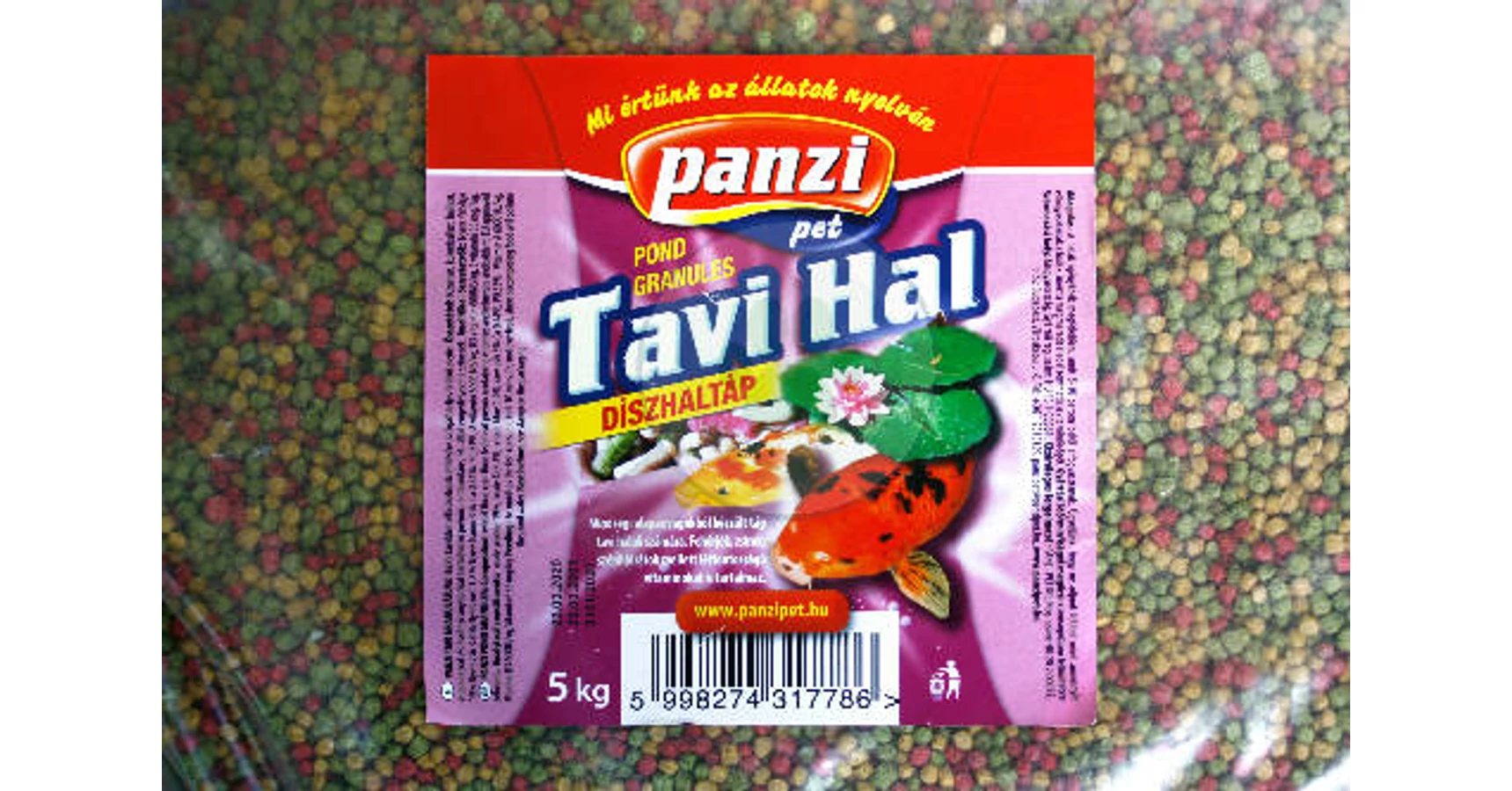PANZI TAVI HALTÁP GOLYÓS 5KG