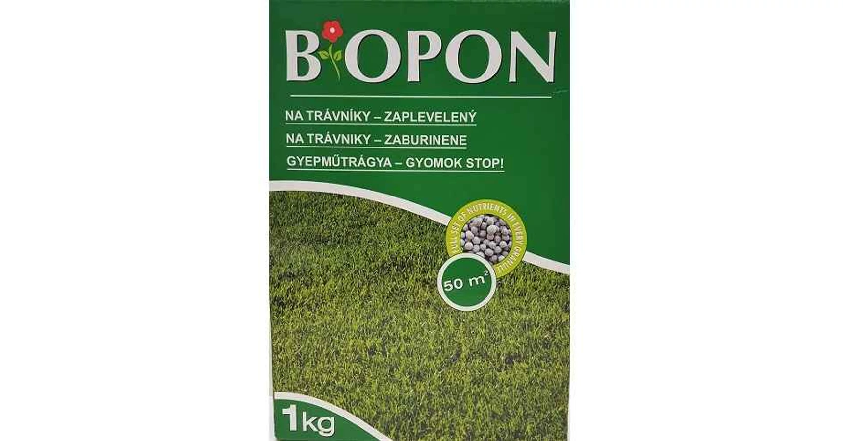 Biopon Gyeptrágya Gyom Stop 1kg