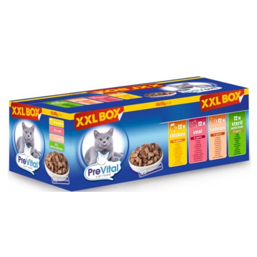 PREVITAL XXL BOX 4 ÍZ 48X100GR